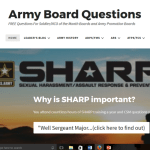The Total Army Sponsorship Program (AR 600-8-8) – Army Board Questions